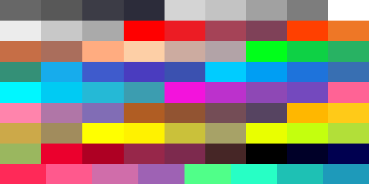 20S Pallete Palette