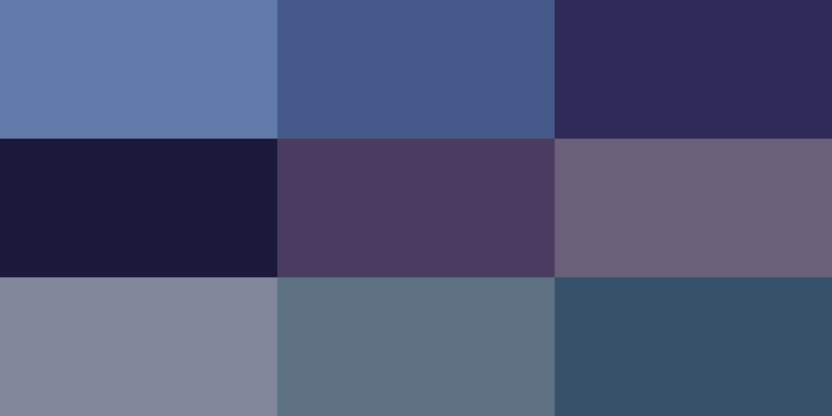 Abandoned Blue Palette