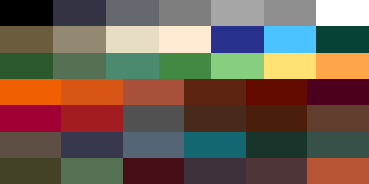 Ancient Mural (Rain World) Palette