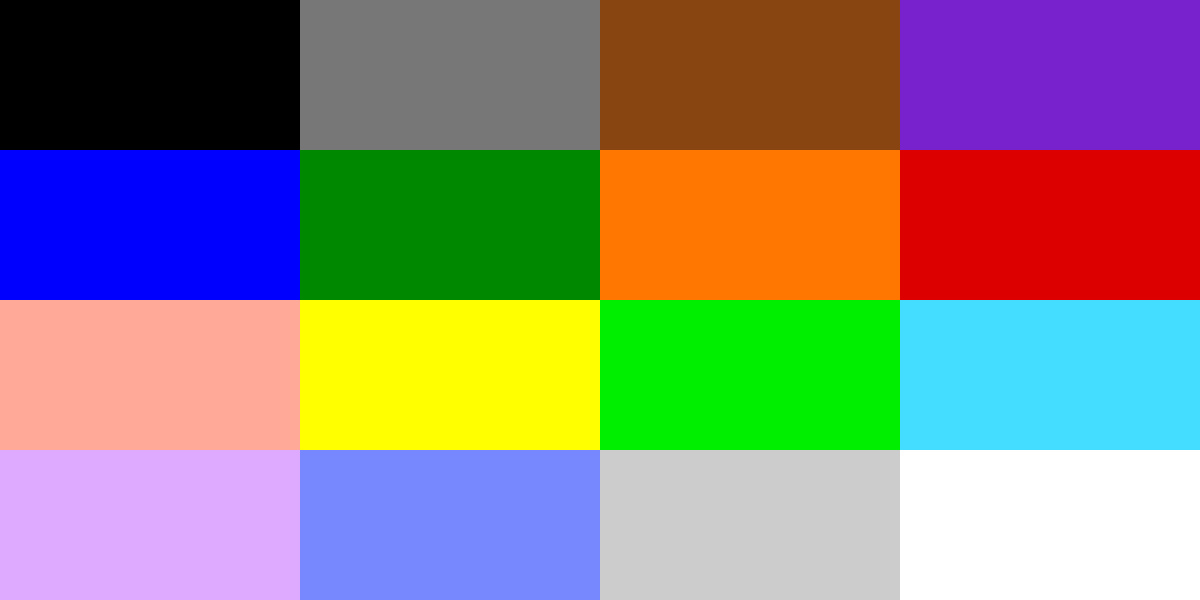 Apple IIGS QuickDraw Palette