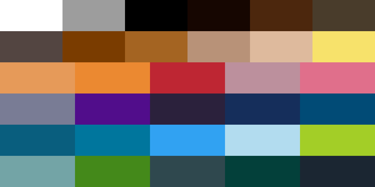 Arne-16 Extended Palette