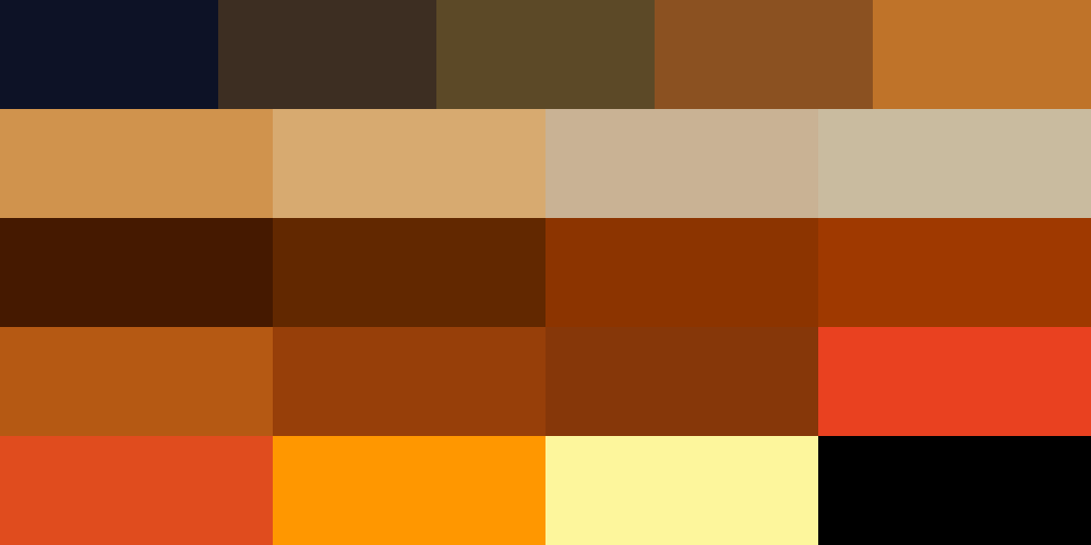 Autumm Palette Palette