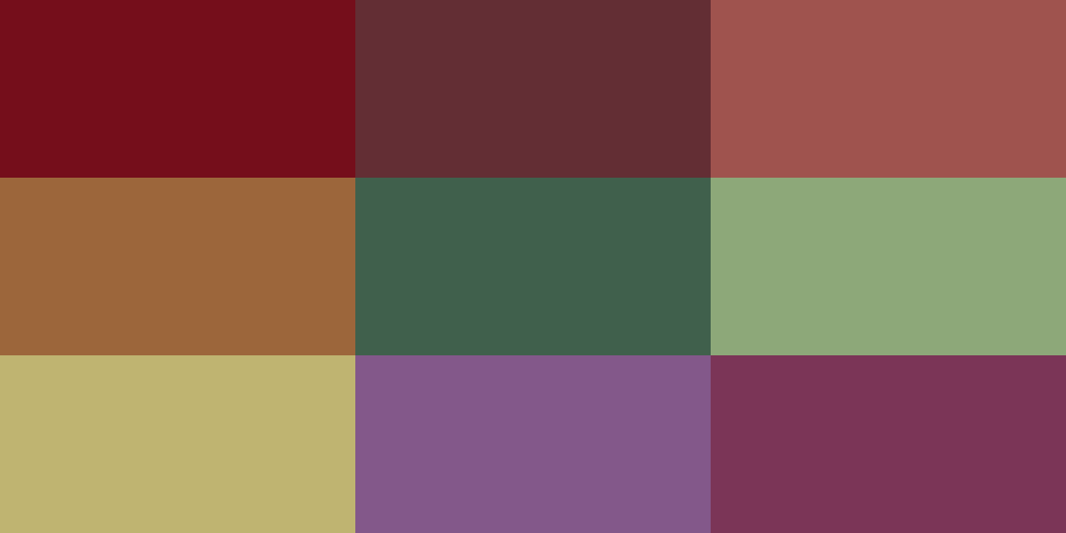 Autumn Berry Palette