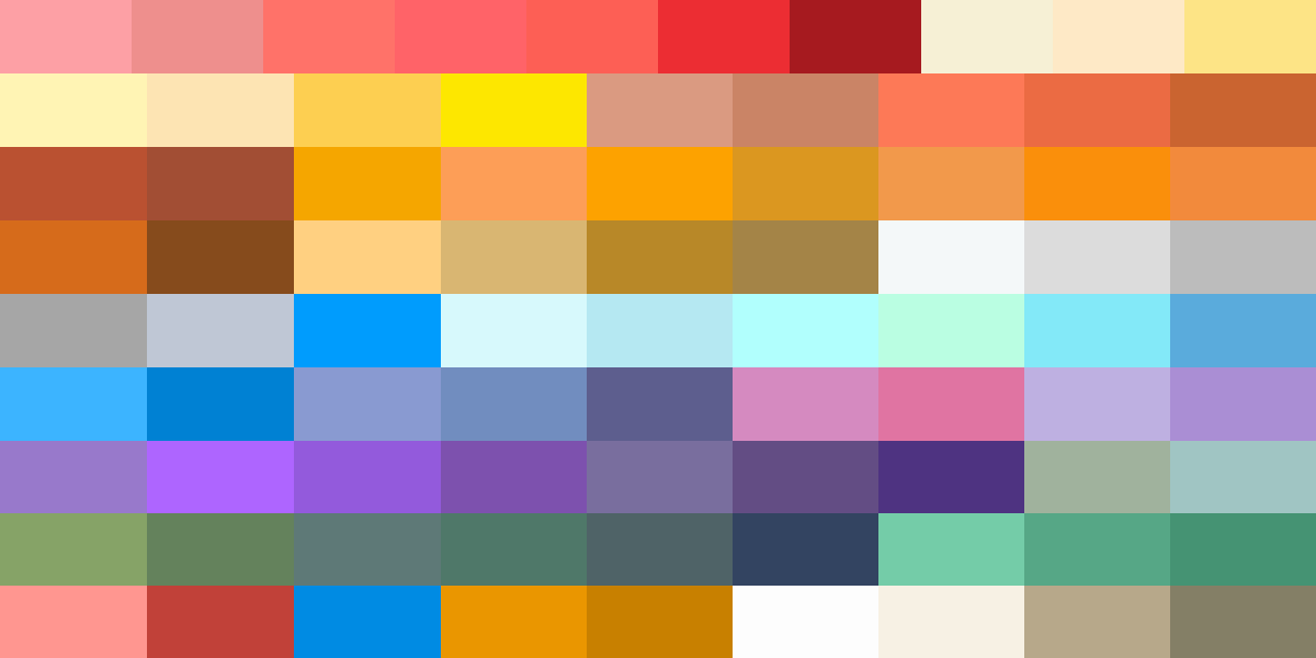 Balatro Jokers palette Palette