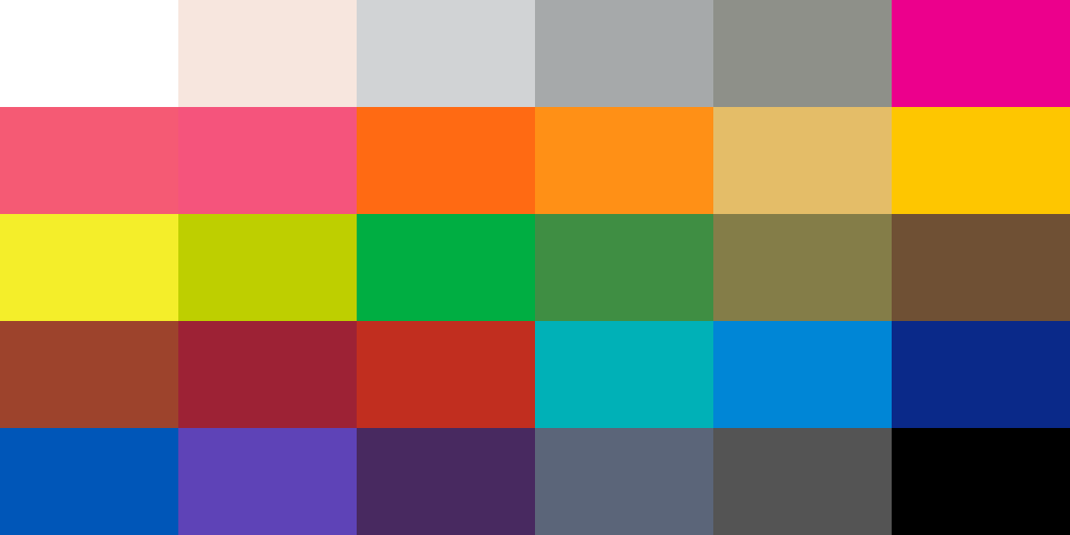 Bambu Lab PLA Basic Palette