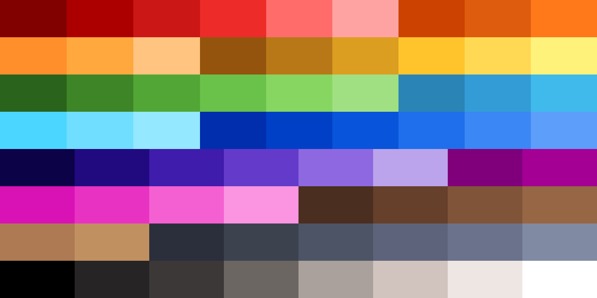 Bare Bones Palette Palette