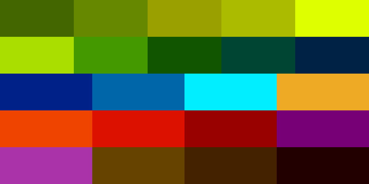 BIRD NEST 22 Palette