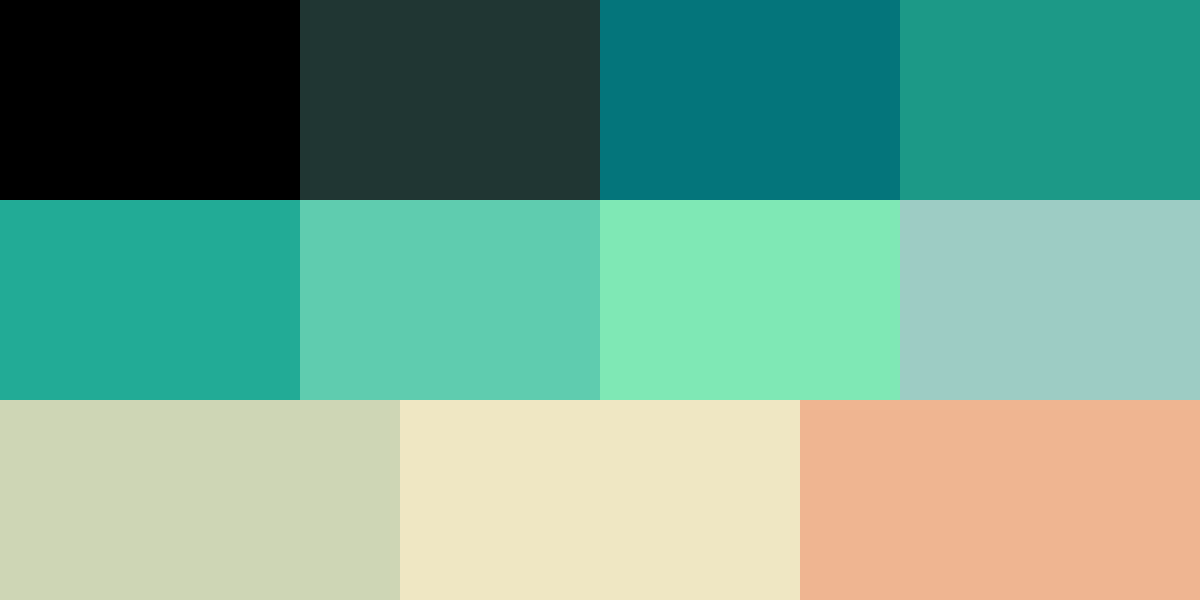 Blue memories Palette