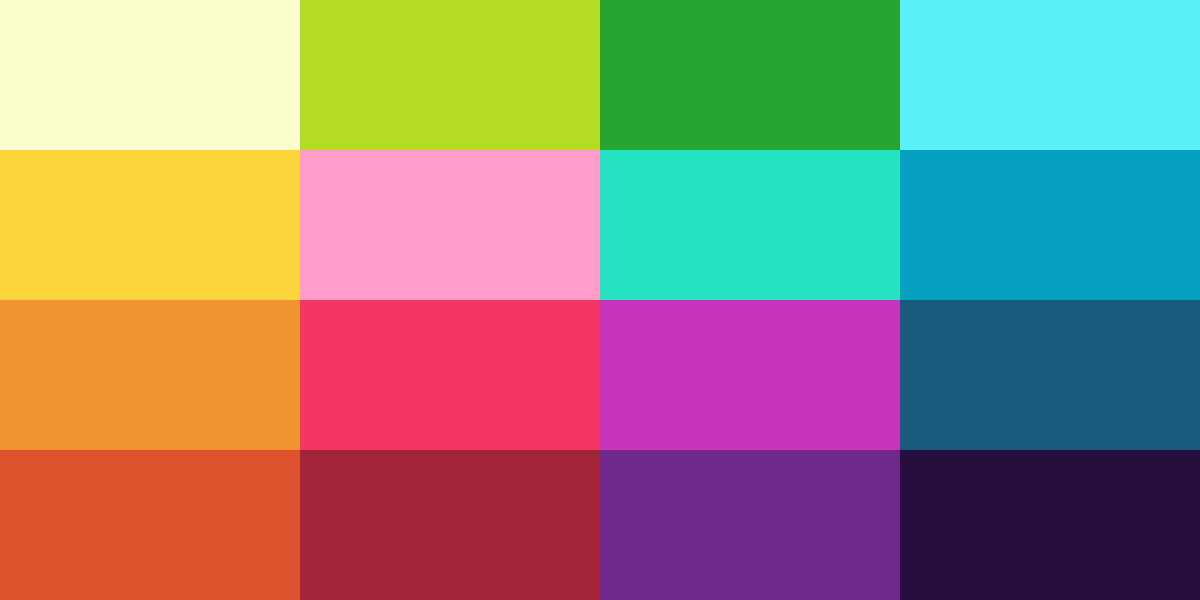 BOT16 Palette