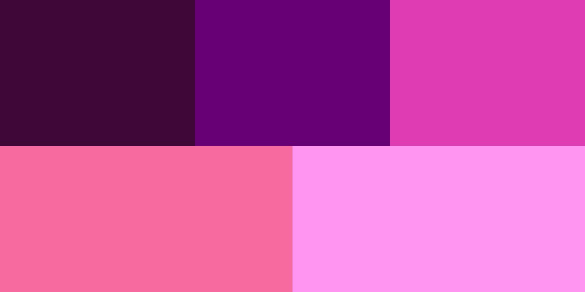 Brash Pink Palette