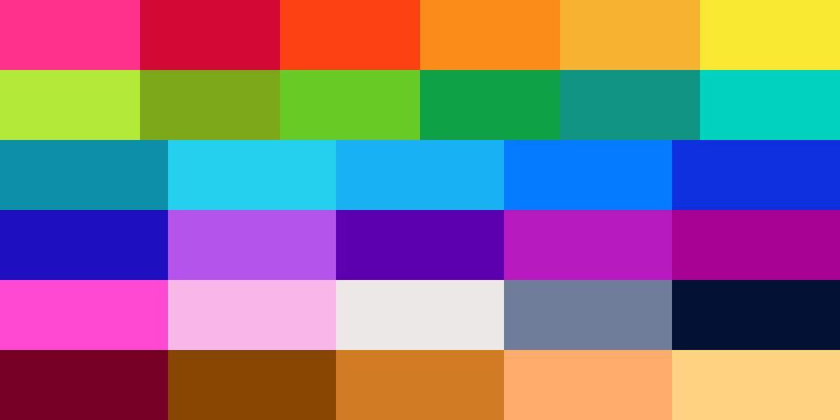 Brite24 Extended Palette