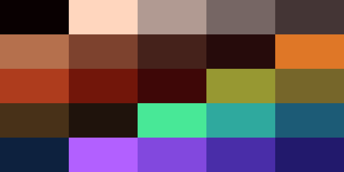 Cafe Dot Christmas Palette