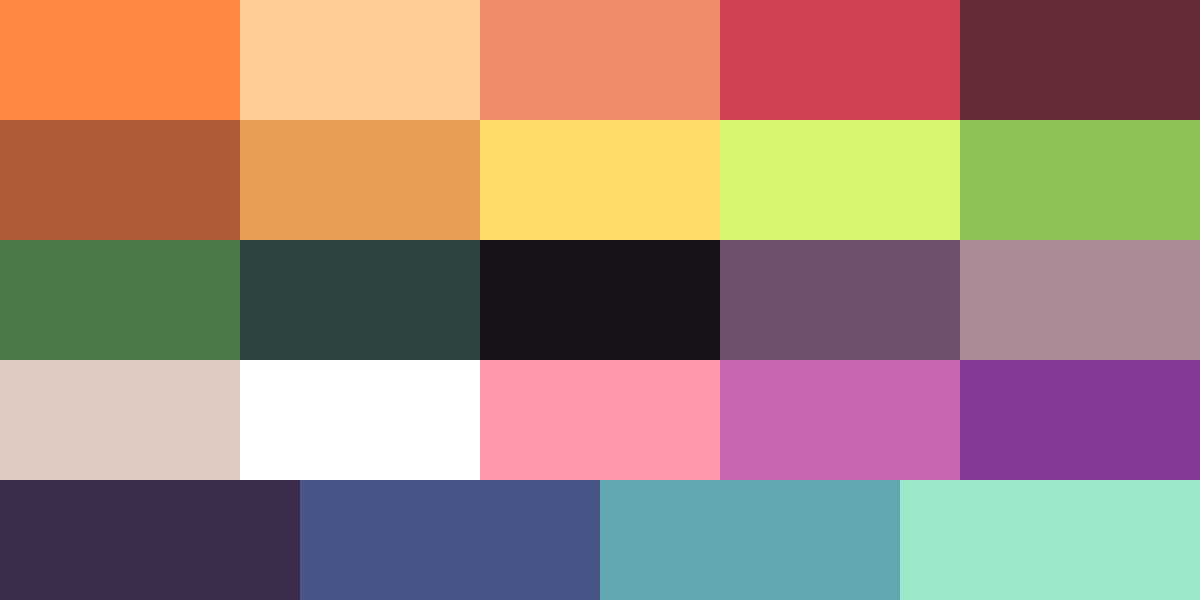 cartoon-candy 🍬 Palette