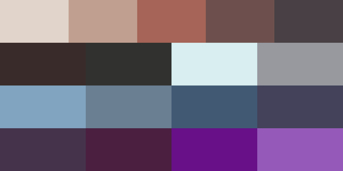 Chaotic neutral Palette