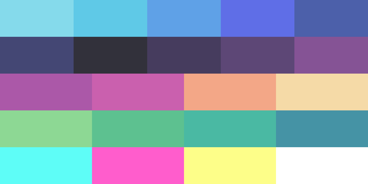 chasm Palette