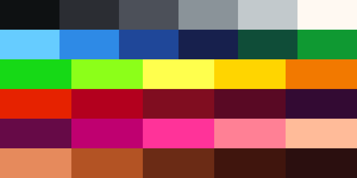 Cheerful-32 Palette