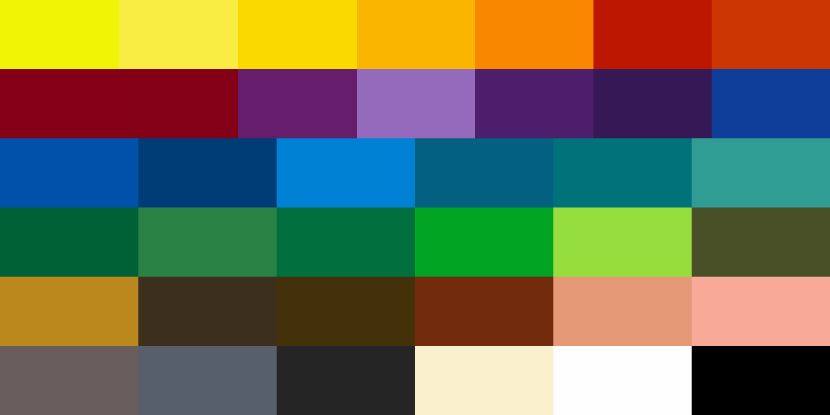 Chromacolor Cel Paint Palette