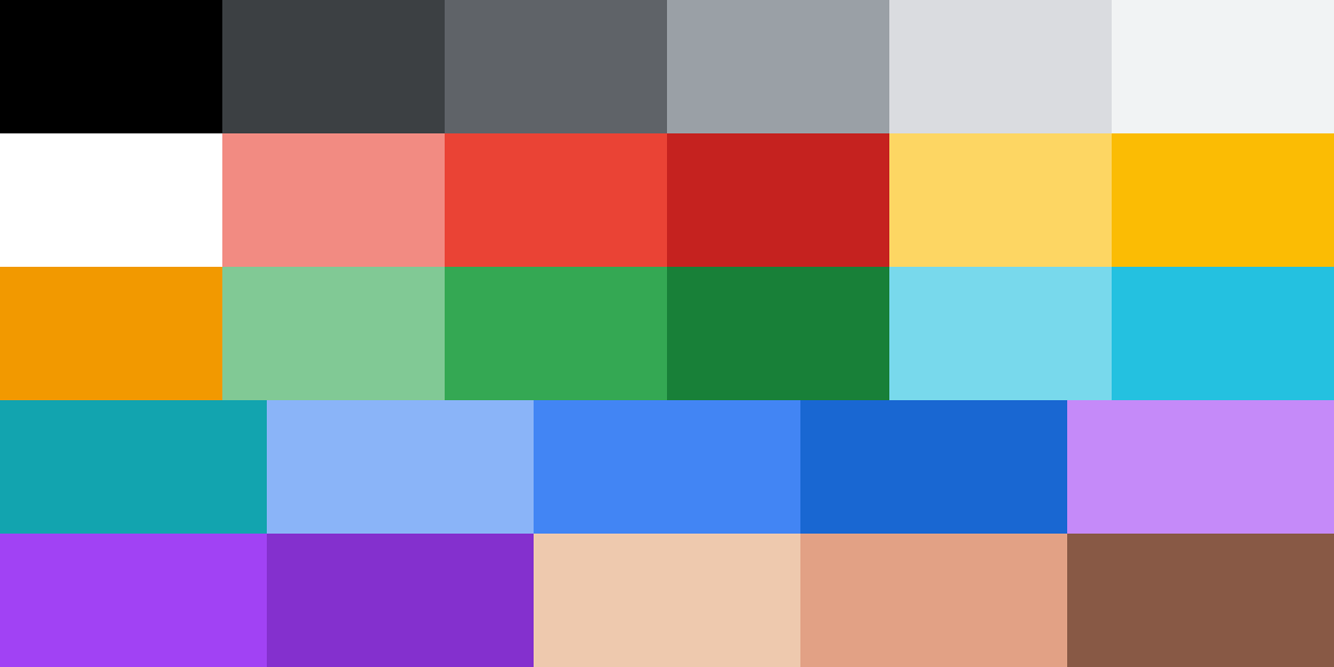 Chrome Canvas Palette