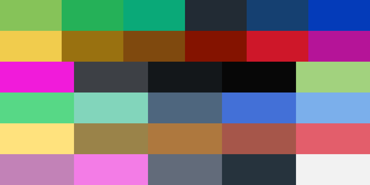 Circuit Board Palette