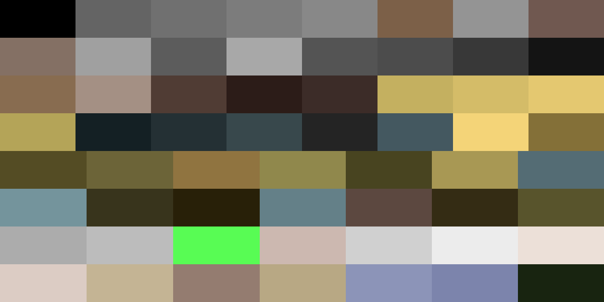 CNC 1 Construction Yard palette Palette