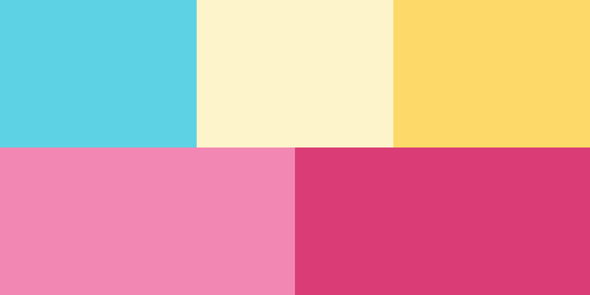 Cotten Candy 5 Palette
