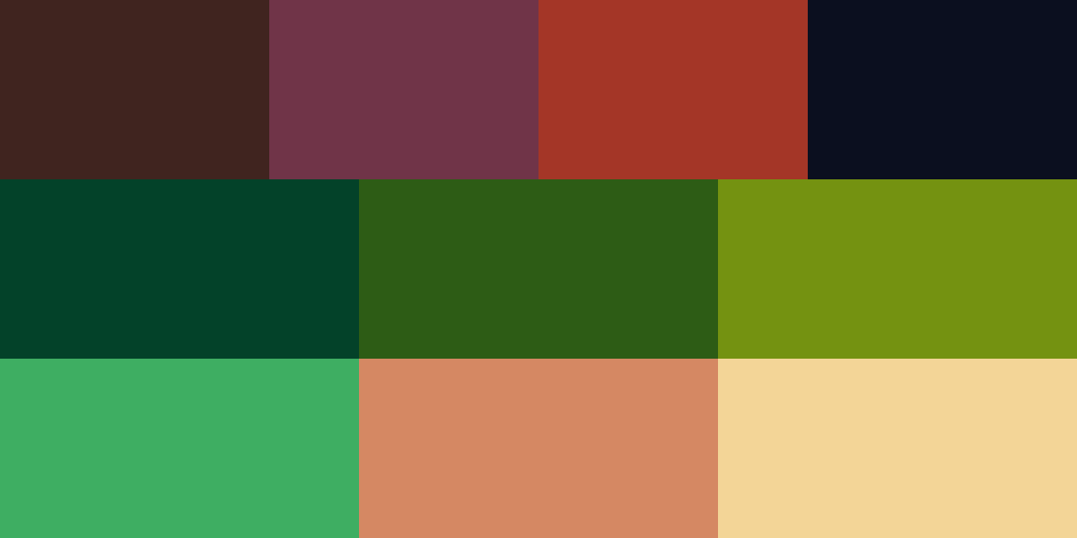 Cryptozoology Palette