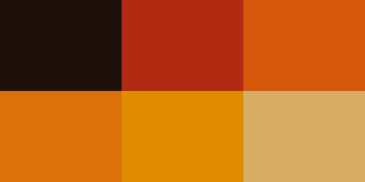 Cursed Turkey Palette