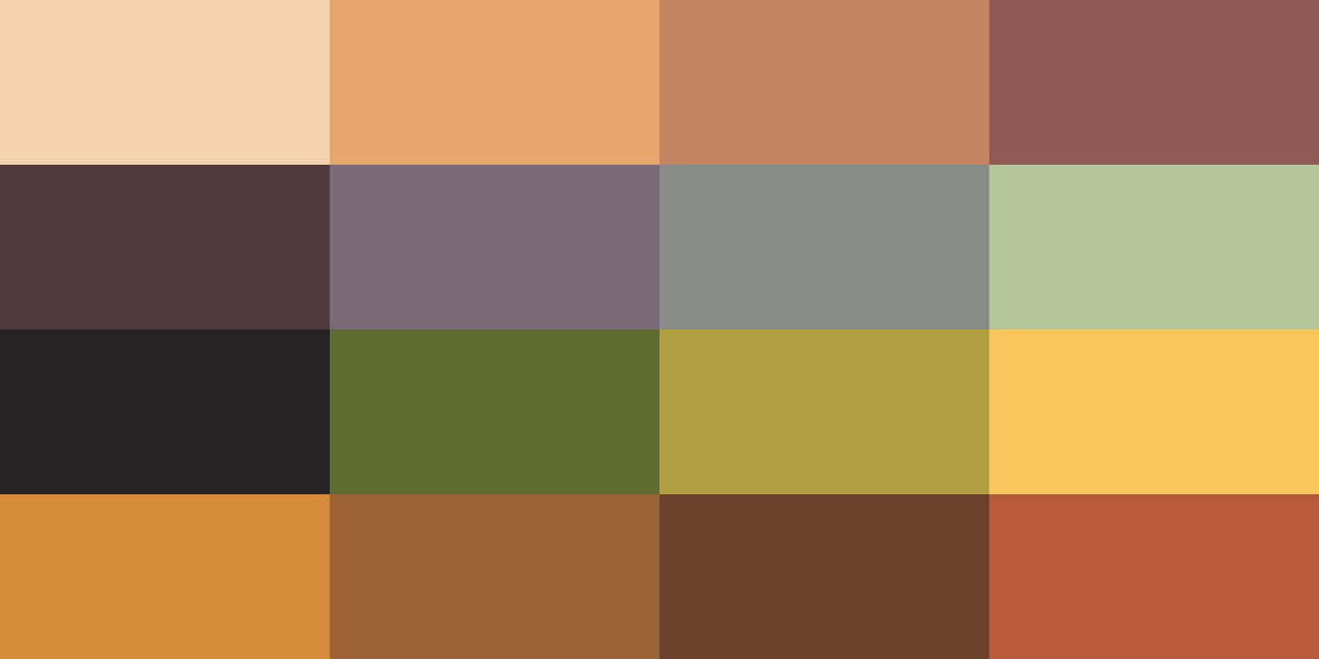 Daylight 16 Palette