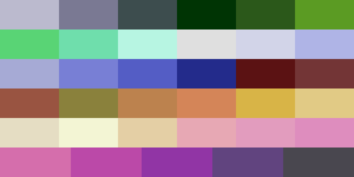 Deep Wales 35 Palette