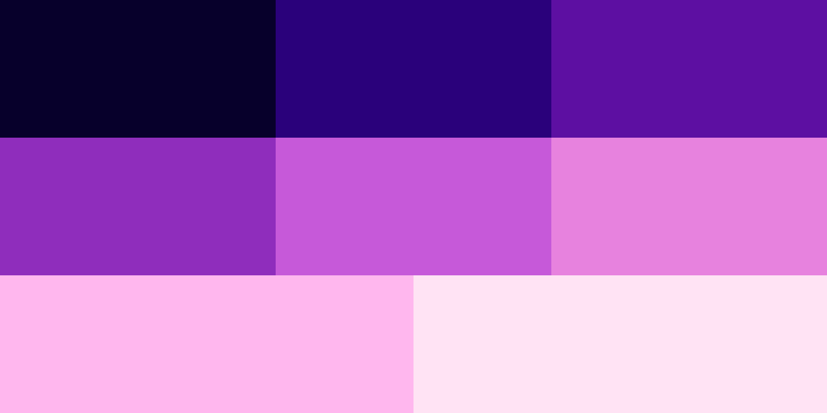 Delicious purple candy Palette