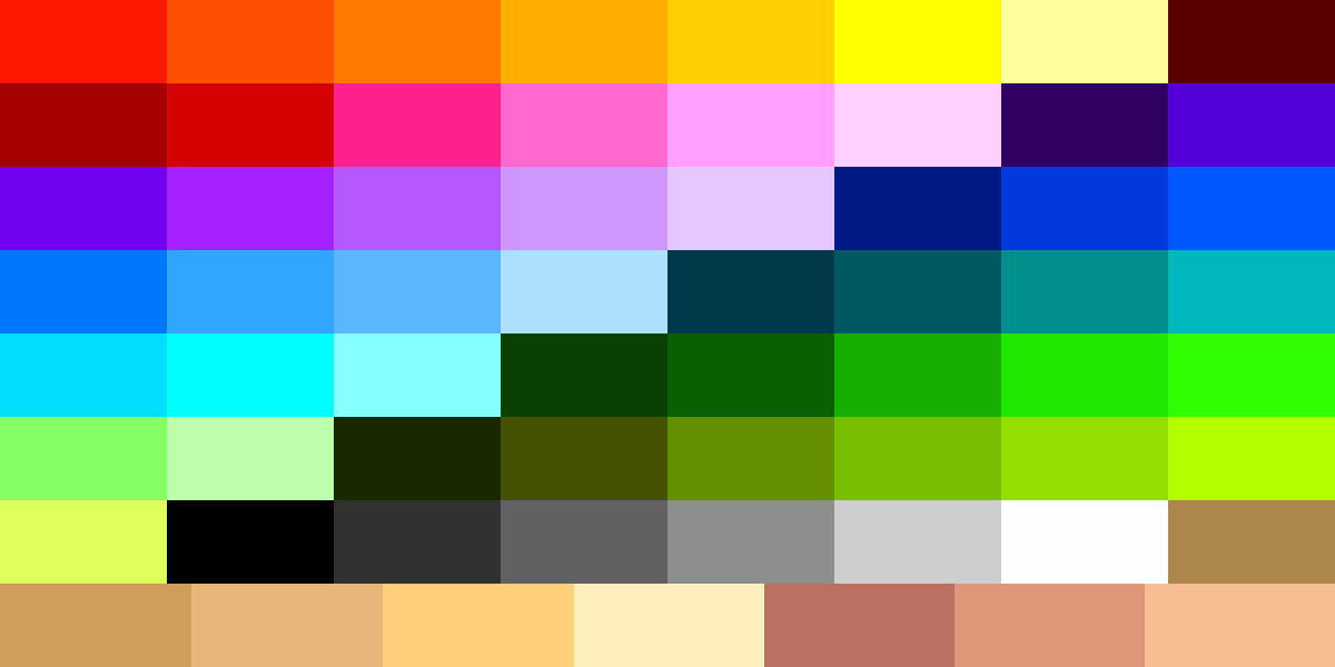 Drawn to Life - The Next Chapter Palette