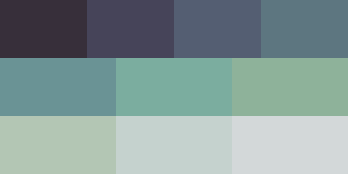 Dull Aquatic Palette