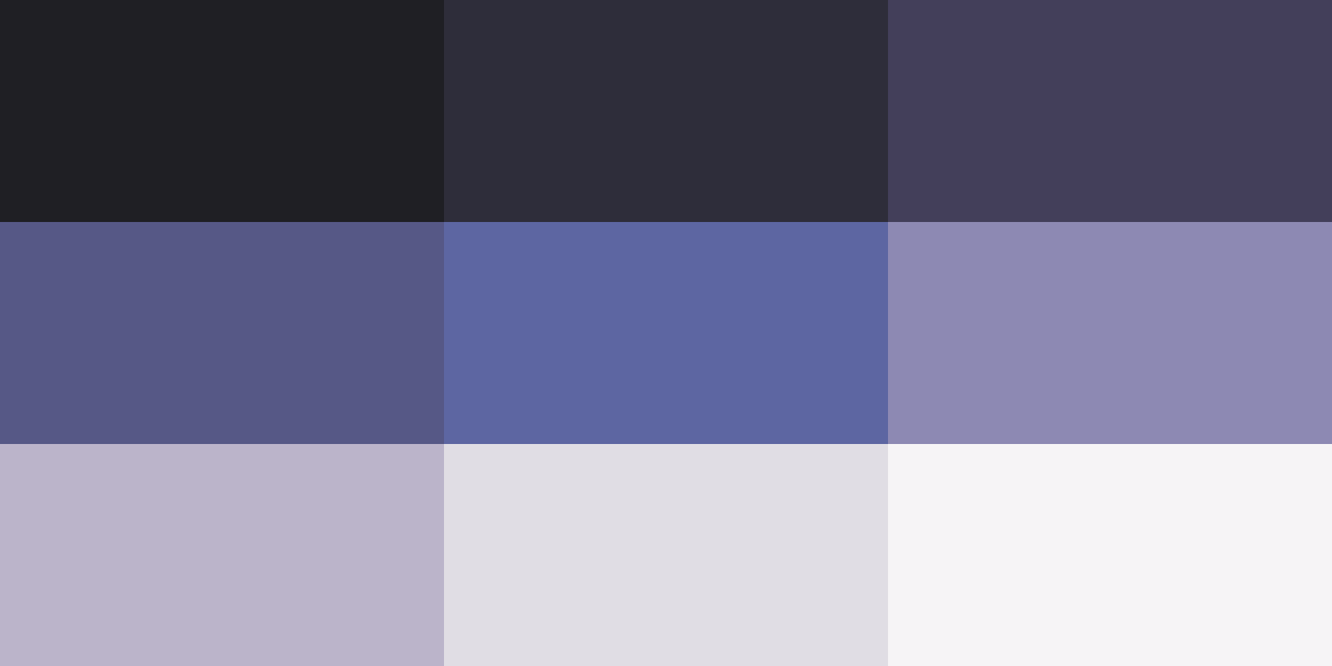 Eerie Blurple 9 Palette