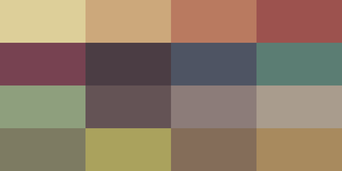 Fading 16 Palette