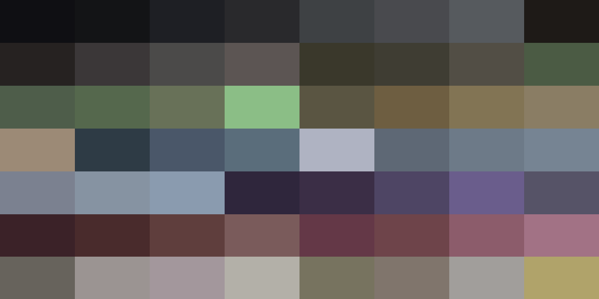 FORGOTTEN FABLE Palette