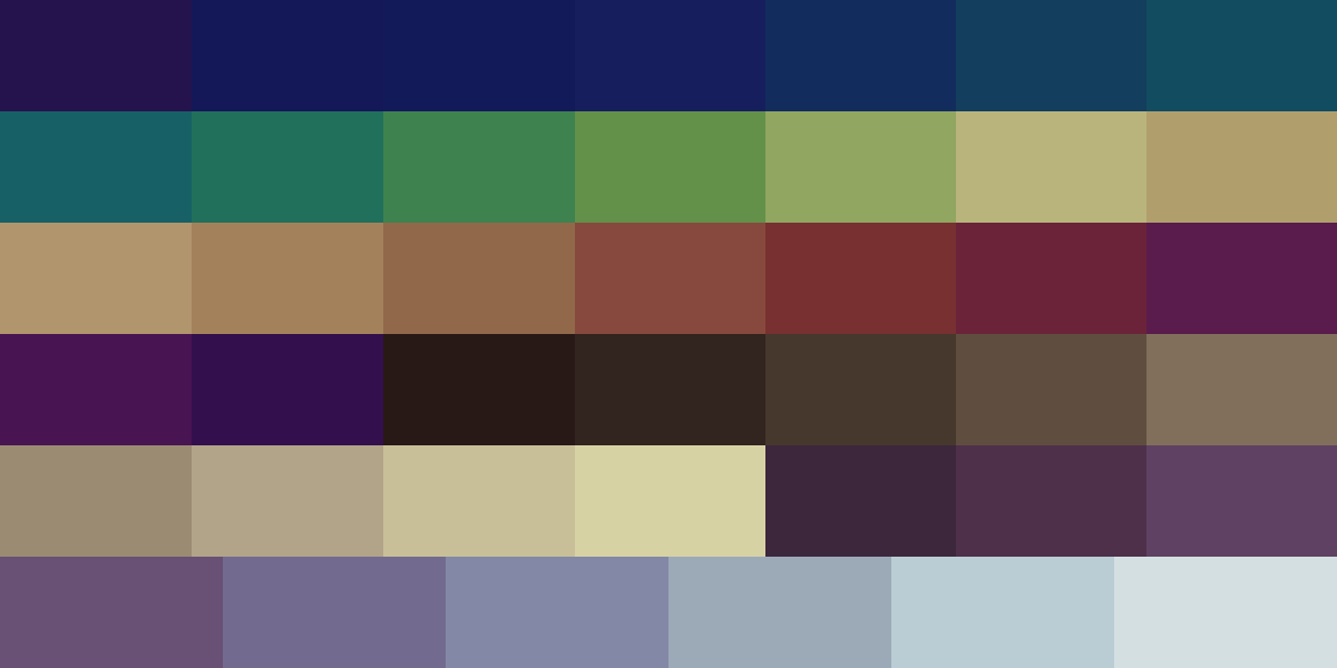 Forgotten Memories 41 Palette