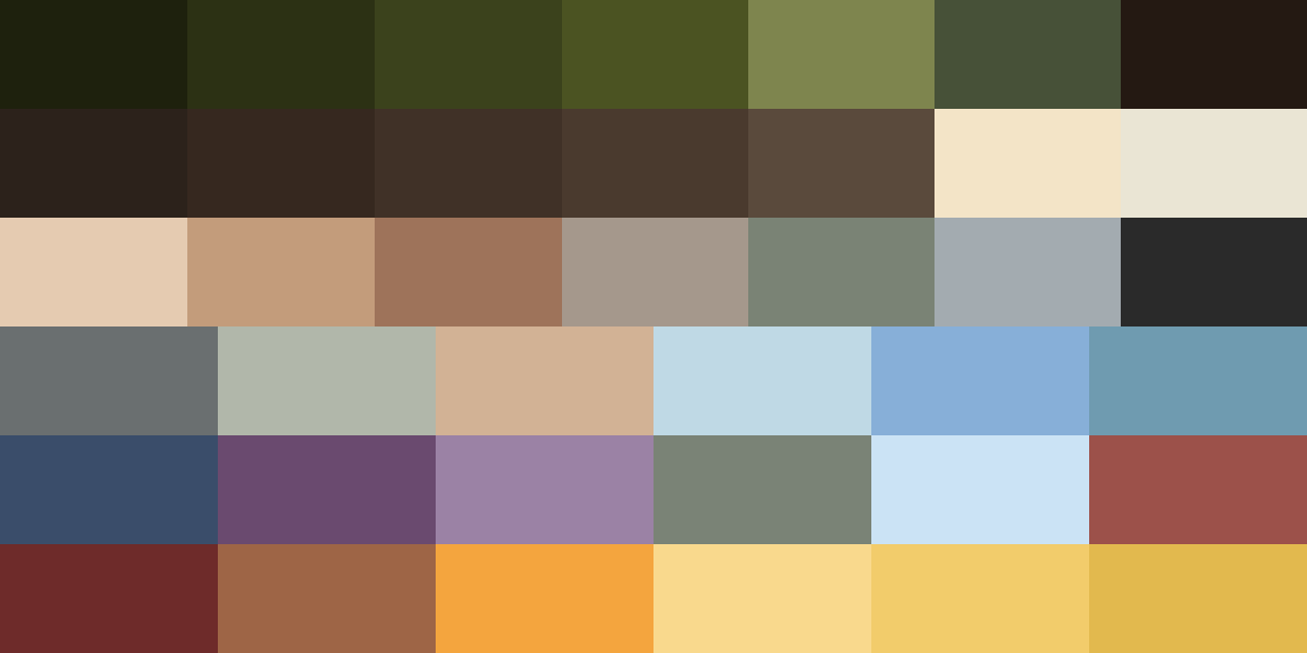 Game palette Palette