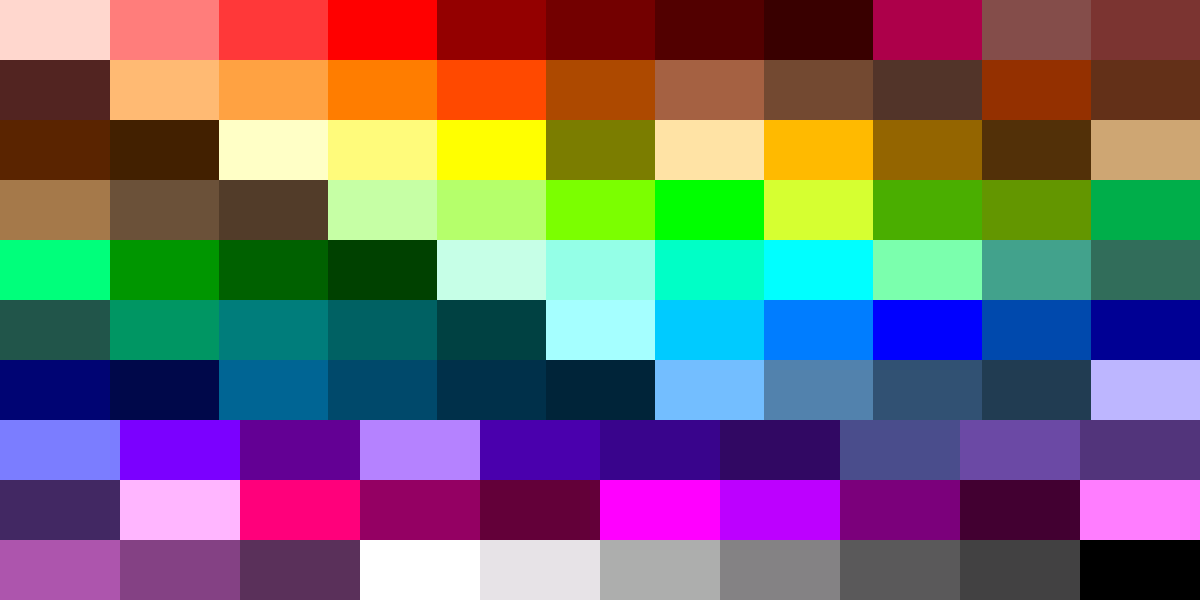 Geometrydash107 Palette