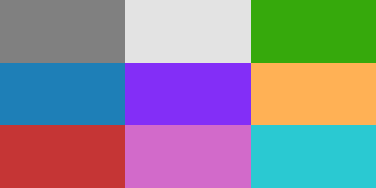 Global Item Rarity Colors Palette