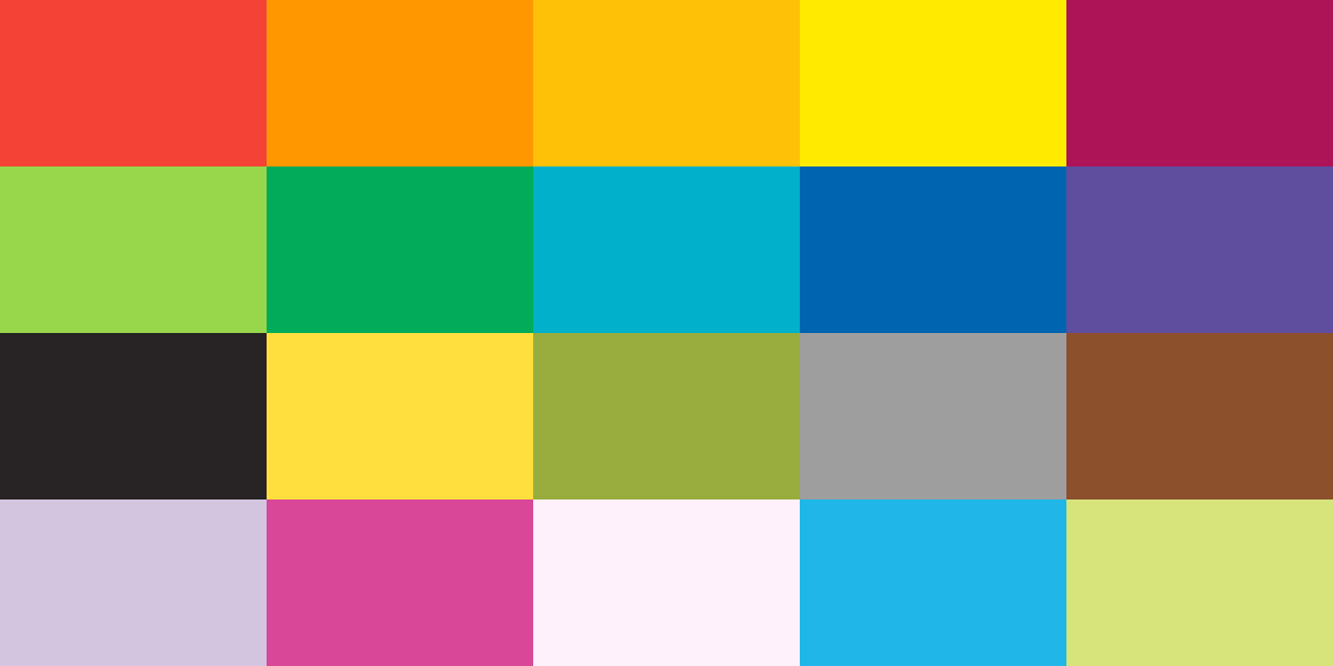 Gogo's S1 Colours Palette