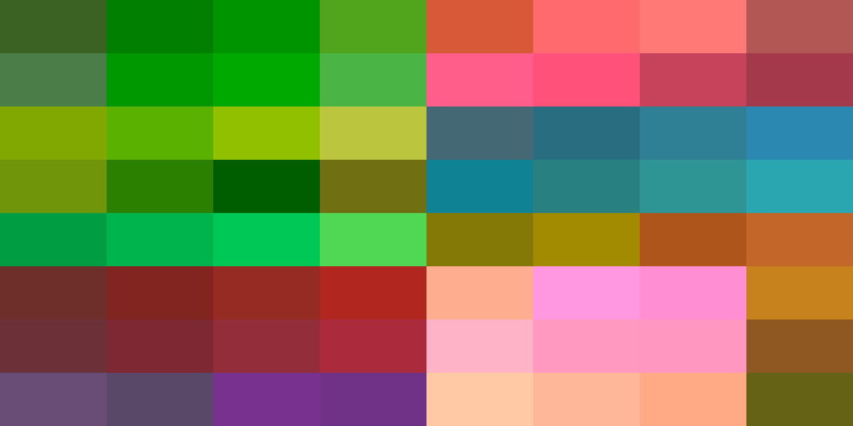 grasscolors Palette