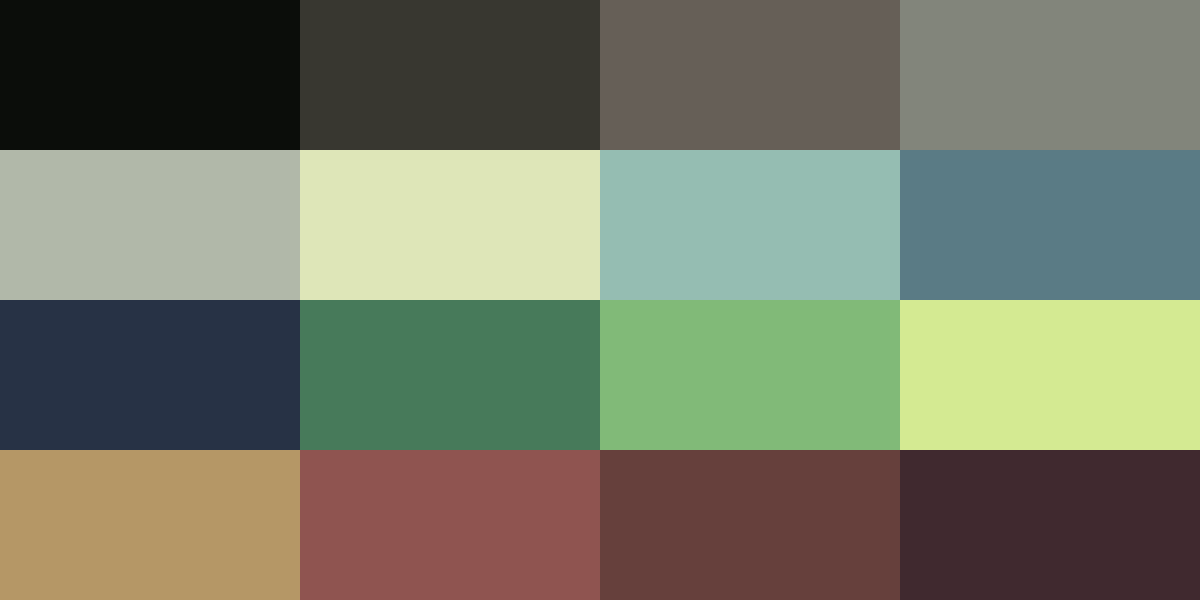 Graveyard Mist Palette