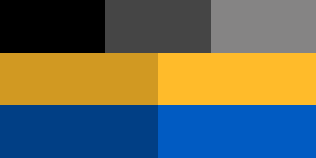 Hazard stripes Palette