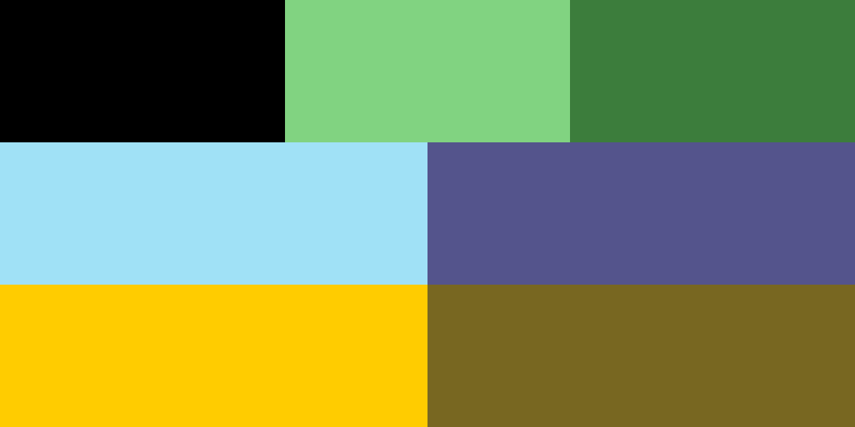 Hazmat Suit Green Palette