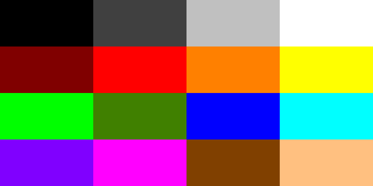 HQ16 Palette