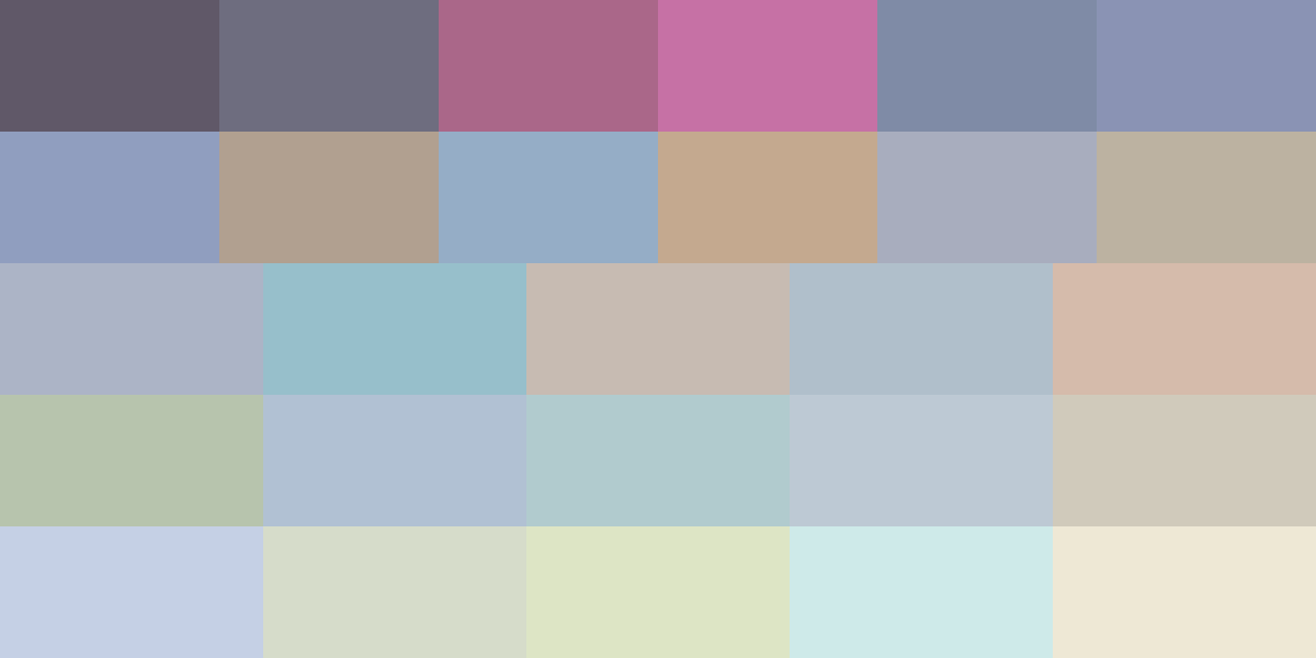 Idyllic Summer Palette Idyllic Summer Palette