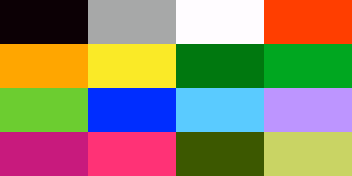Intellivision Palette