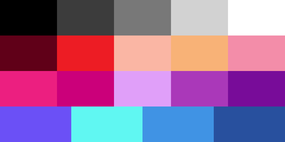 JINHZM Palette