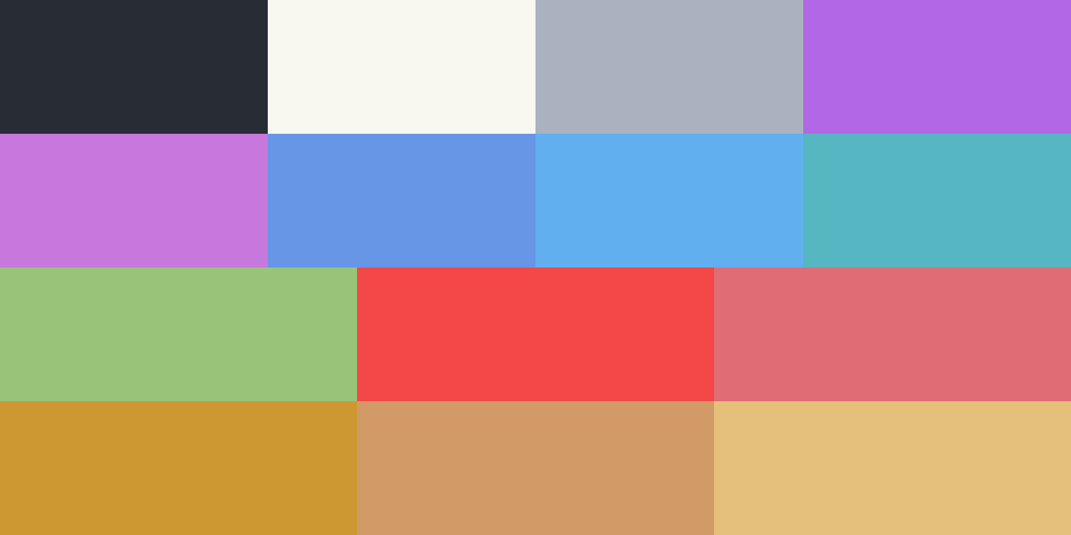 KustomOneMonokai Palette