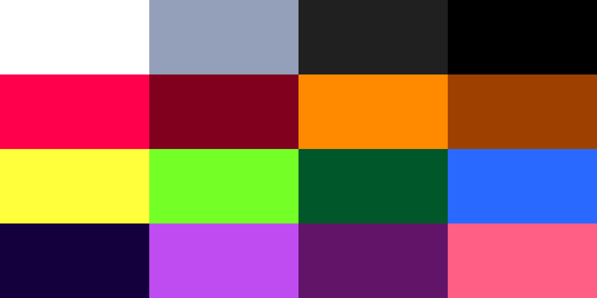 LEX500 (Alt.) Palette